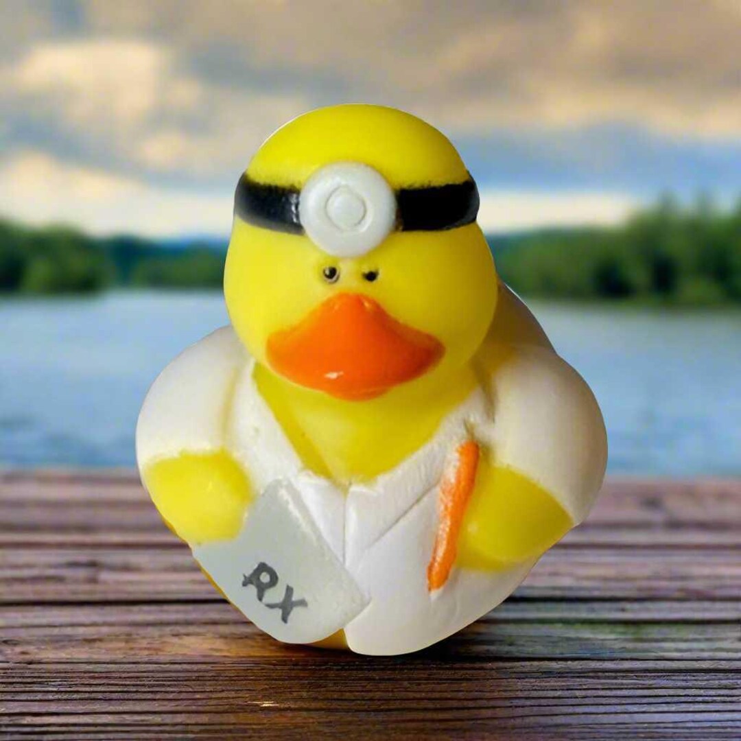 Doctor Rx Rubber Duck Cruise Ducks Kids Bath Toys Stress Relief ...