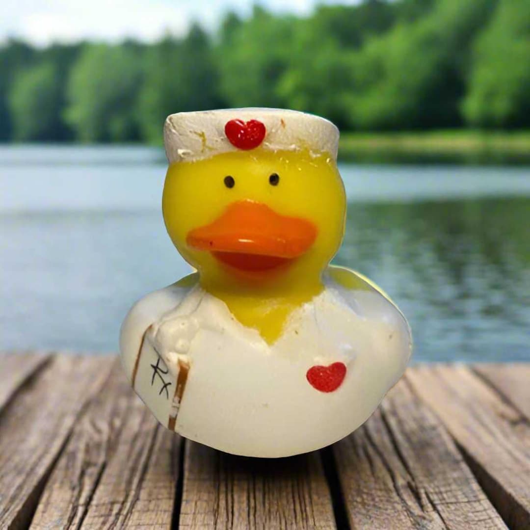 Nurse Rx Rubber Duck Cruise Ducks Kids Bath Toy Stress Relief Debugging ...