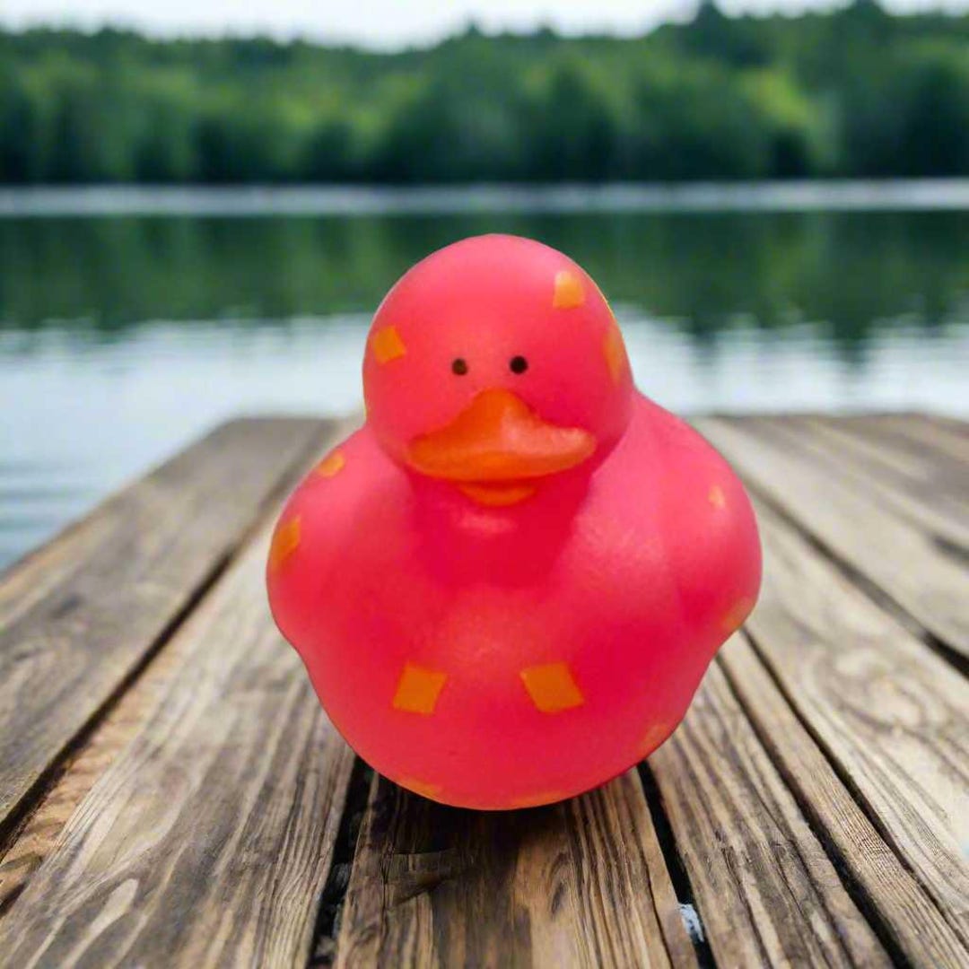 Diamond Pink Rubber Duck Cruise Ducks Kids Bath Toys Stress Relief ...