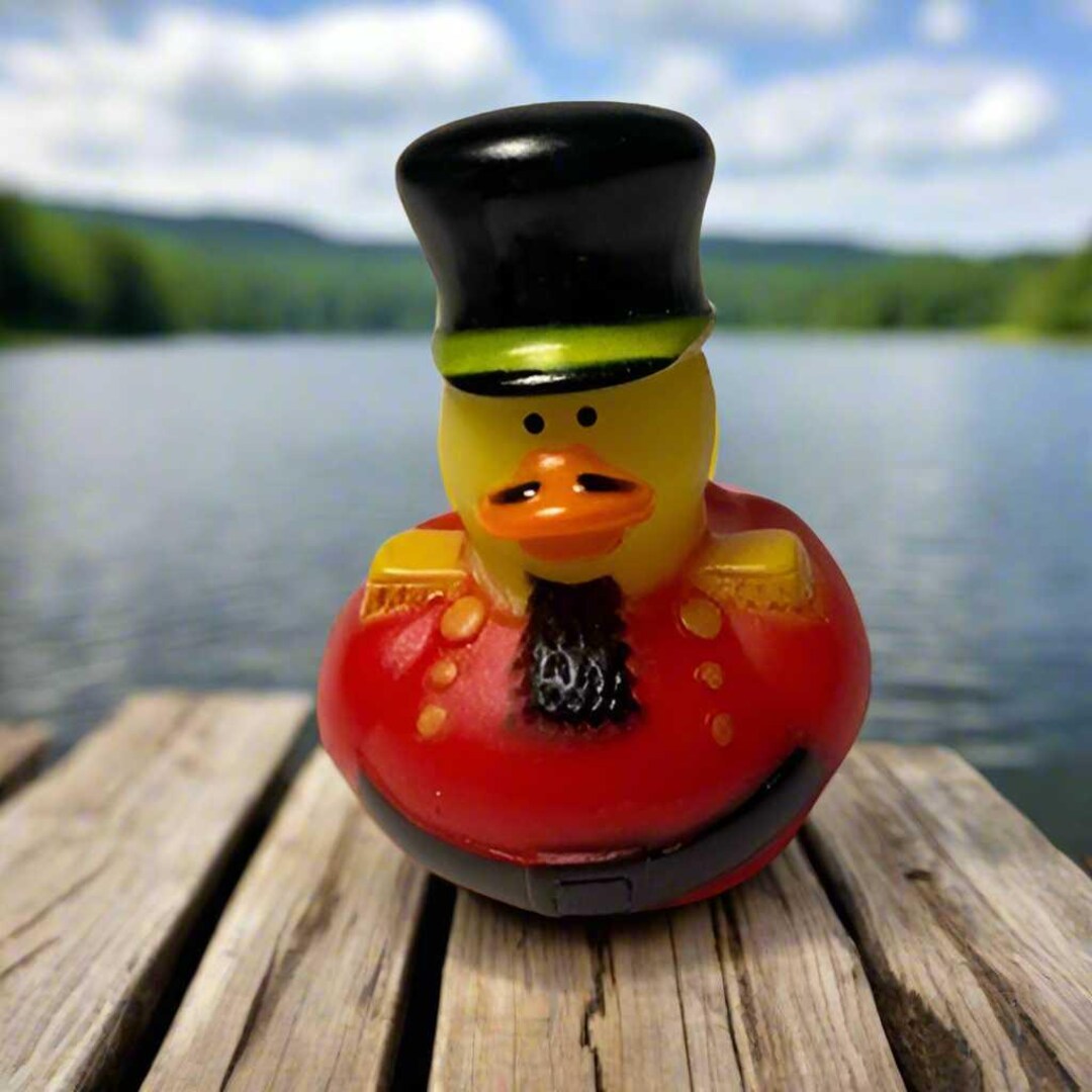 Christmas Nutcracker Rubber Duck Cruise Ducks Kids Bath Toy Stress ...
