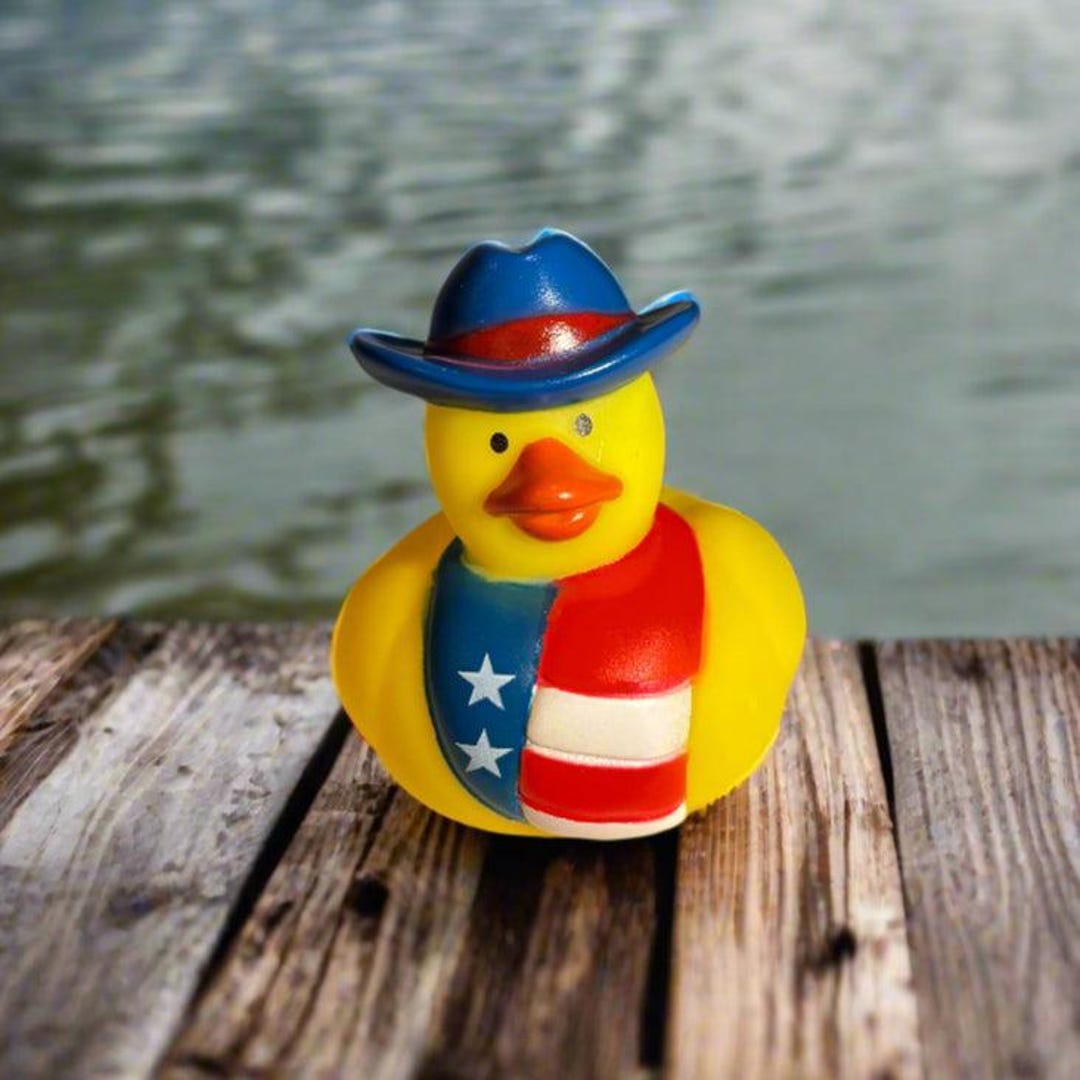 American Cowboy Rubber Duck Cruise Ducks Kids Bath Toys Stress Relief ...