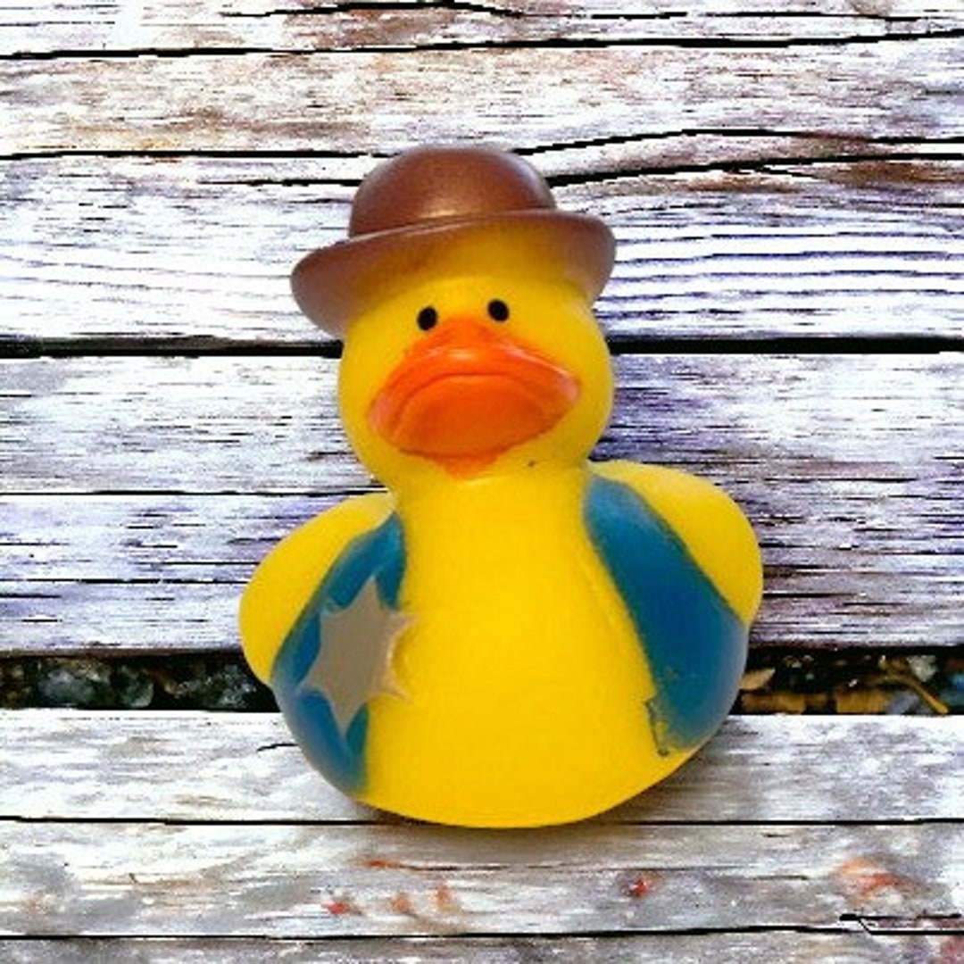 Cowboy Wyatt Earp Rubber Duck Cruise Ducks Kids Bath Toys Stress Relief ...