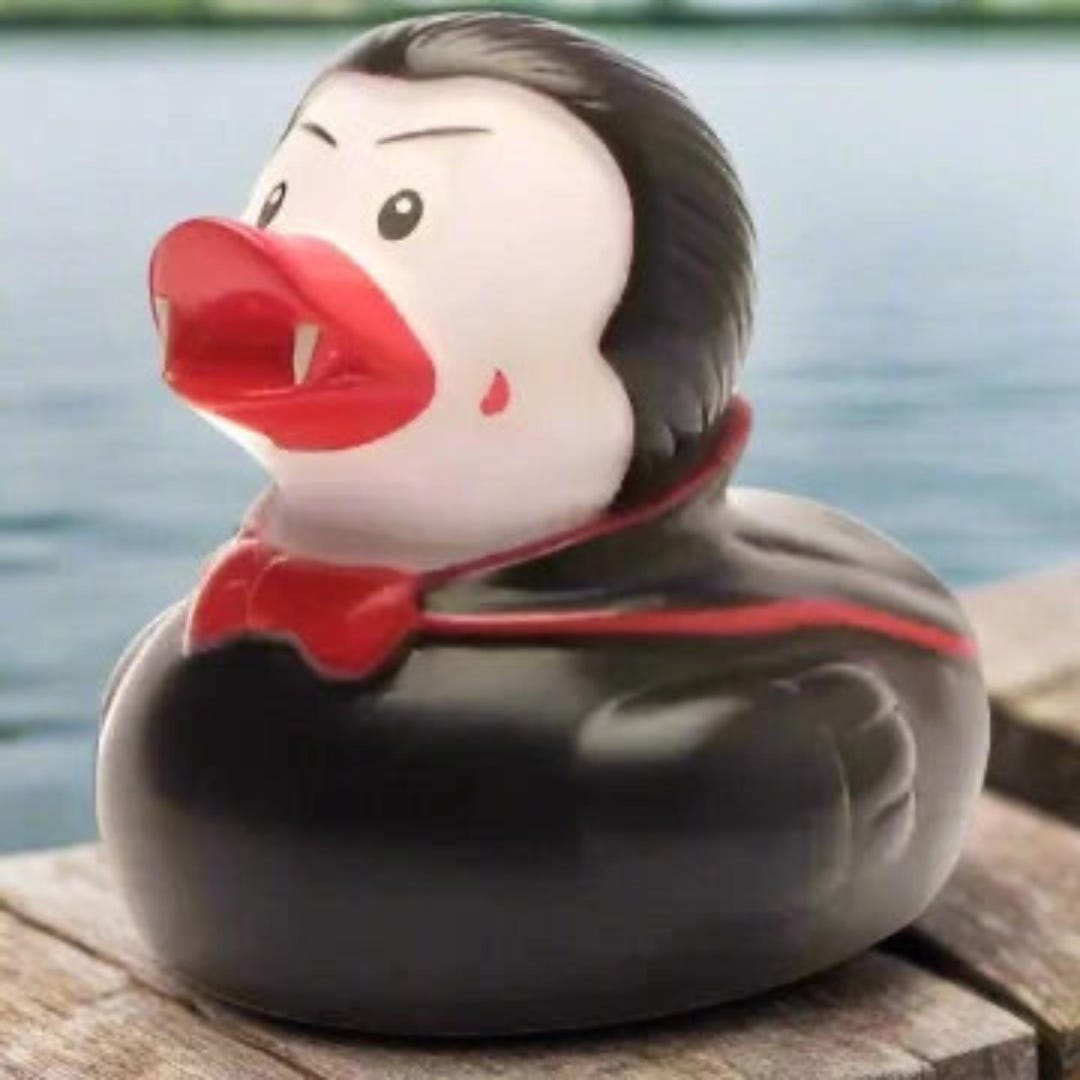 Vampire Rubber Duck Cruise Ducks Cruise Ducks Kid Bath Toy Stress ...