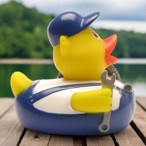 Mechanic Rubber Duck Cruise Ducks Kids Bath Toys Stress Relief ...