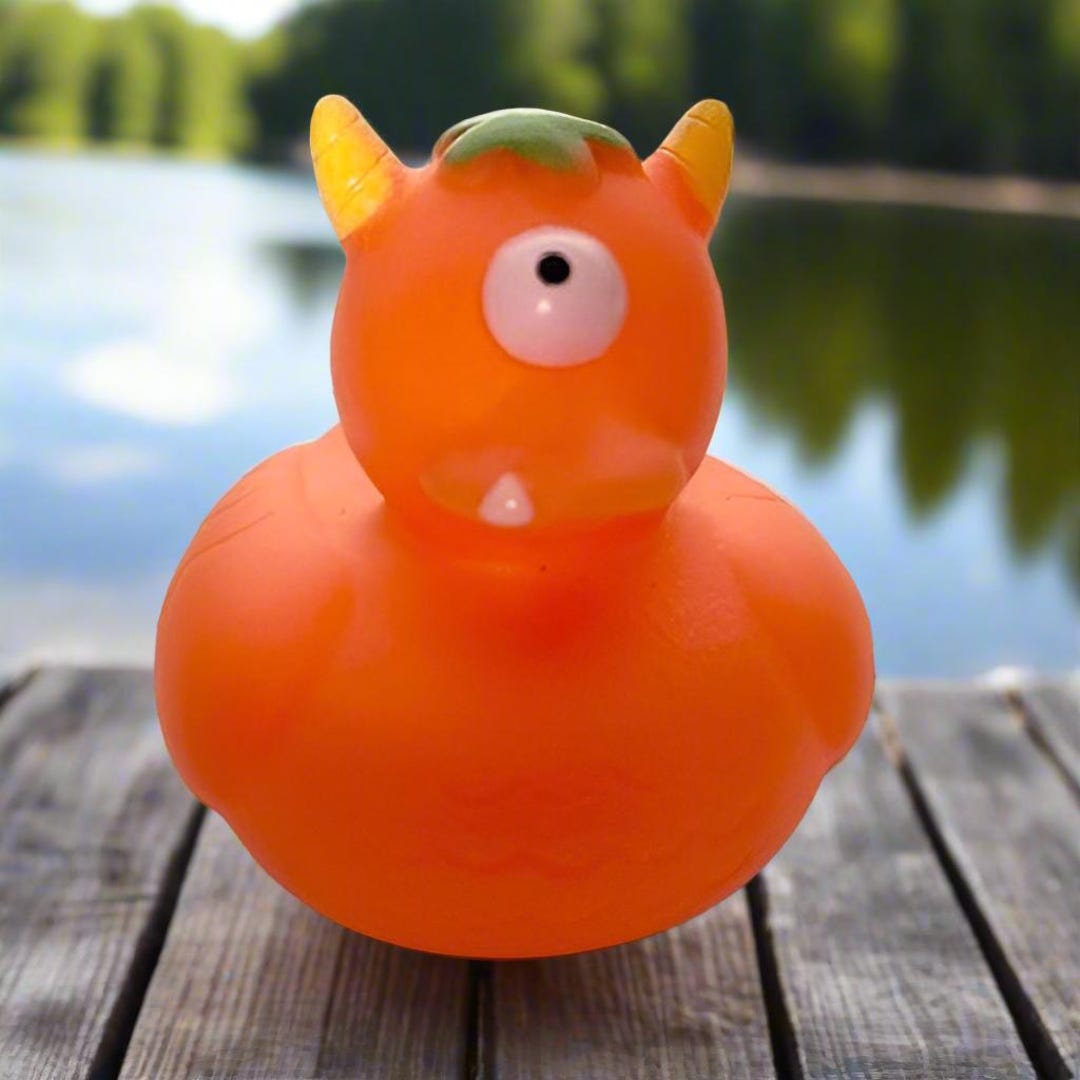 Cyclops Rubber Duck Cruise Ducks Kids Bath Toys Stress Relief Debugging ...
