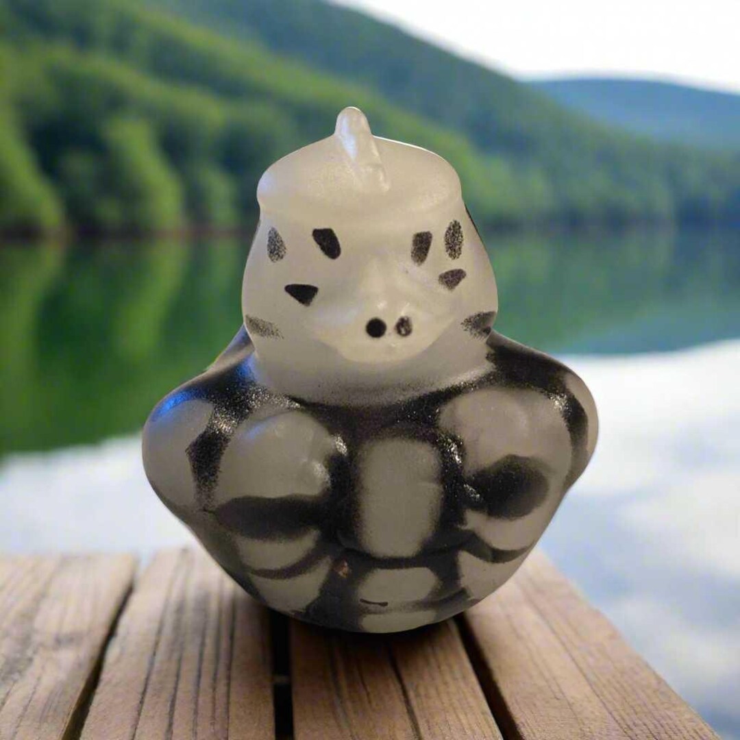 Glow Black Dinosaur Rubber Duck Cruise Ducks Kids Bath Toys Stress ...