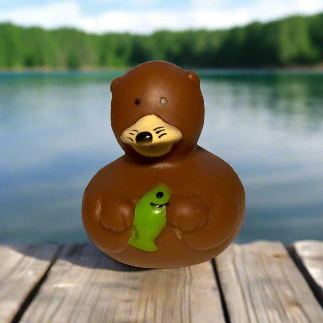 Otter Rubber Ducky Cruise Ducks Kids Bath Toy Stress Relief Debugging ...