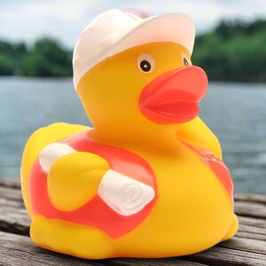 Rubber Duck Construction Worker - Etsy