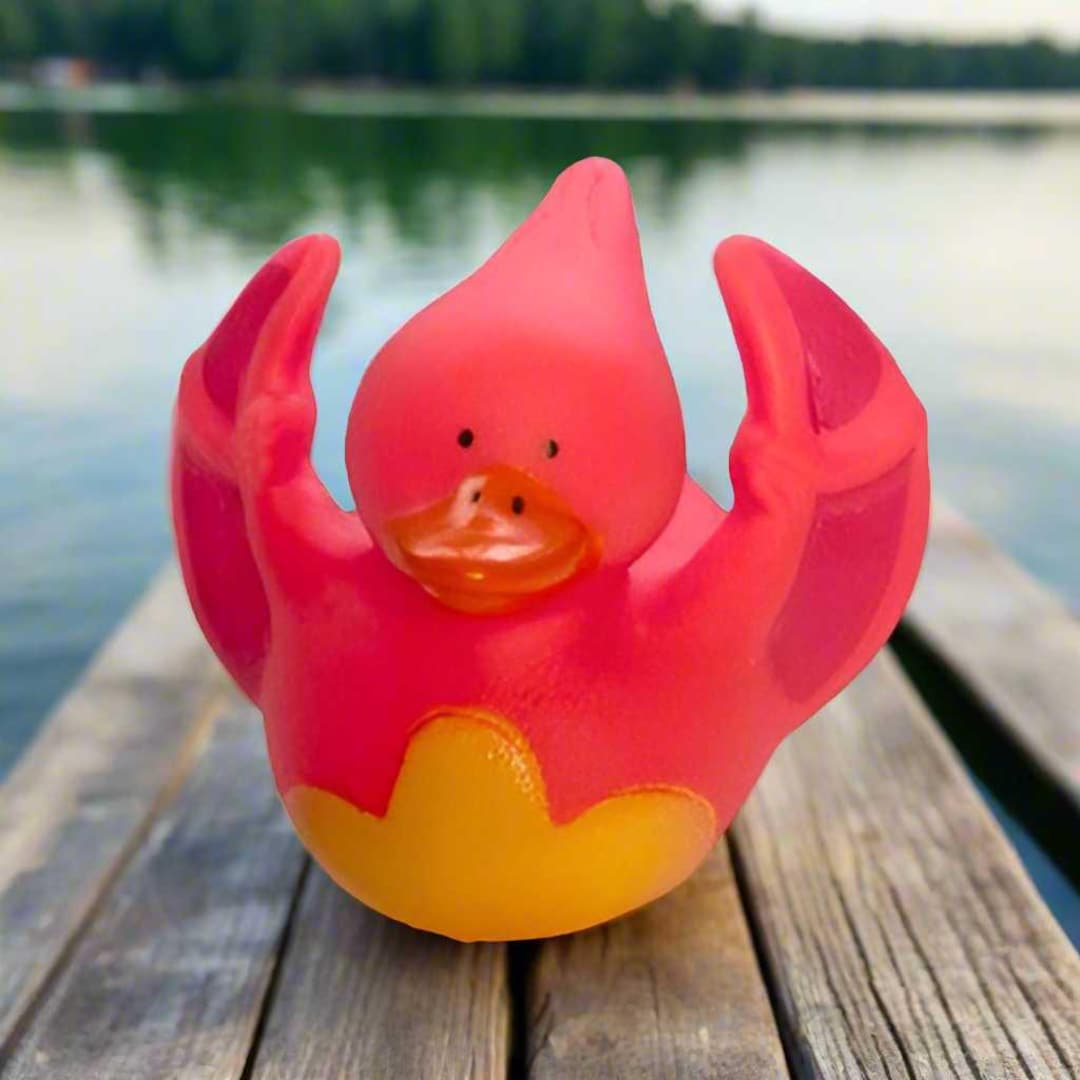Pterodactyl Rubber Duck Cruise Ducks Kids Bath Toy Stress Relief ...