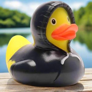 Hoodie Navy Rubber Duck Cruise Ducks Kids Bath Toy Stress Relief ...