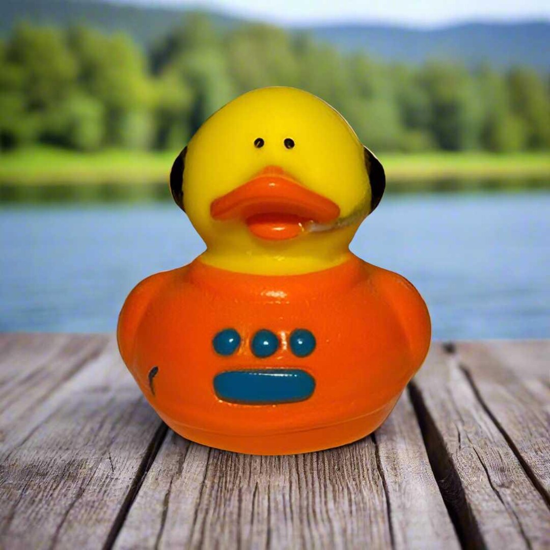 Astronaut Spaceman Rubber Duck Cruise Ducks Kids Bath Toys Stress ...