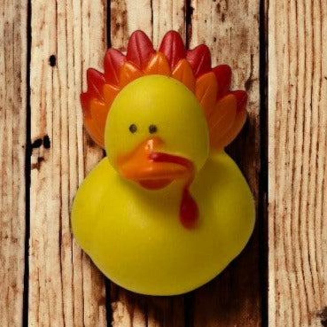 Thanksgiving Turkey Rubber Duck Cruise Ducks Kids Bath Toys Stress ...