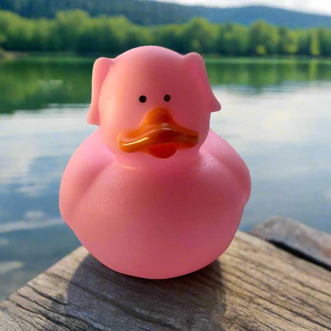 Wilbur Pig Rubber Duck Cruise Ducks Kids Bath Toy Stress Relief ...