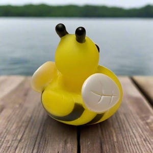 Bumble Bee Rubber Duck Cruise Ducks Kids Bath Toys Stress Relief Debugging Rubber Ducky Ducking ...