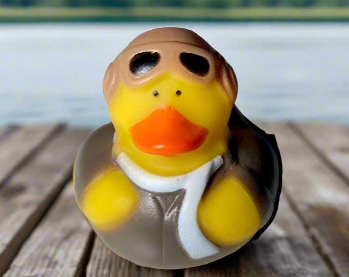Aviator Daredevil Rubber Duck Cruise Ducks Kids Bath Toys Stress Relief ...
