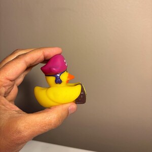 Pirate Pink Hat Rubber Duck Cruise Ducks Kids Bath Toy Stress Relief ...