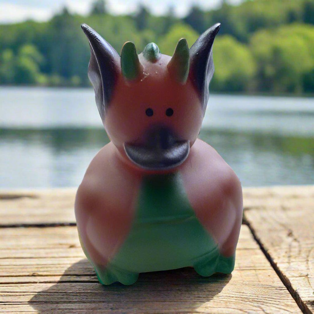 Dragon Pete Rubber Duck Cruise Ducks Kids Bath Toys Stress Relief ...