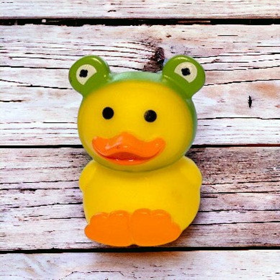 Baby Frog Rubber Duck Cruise Ducks Kids Bath Toys Stress Relief ...