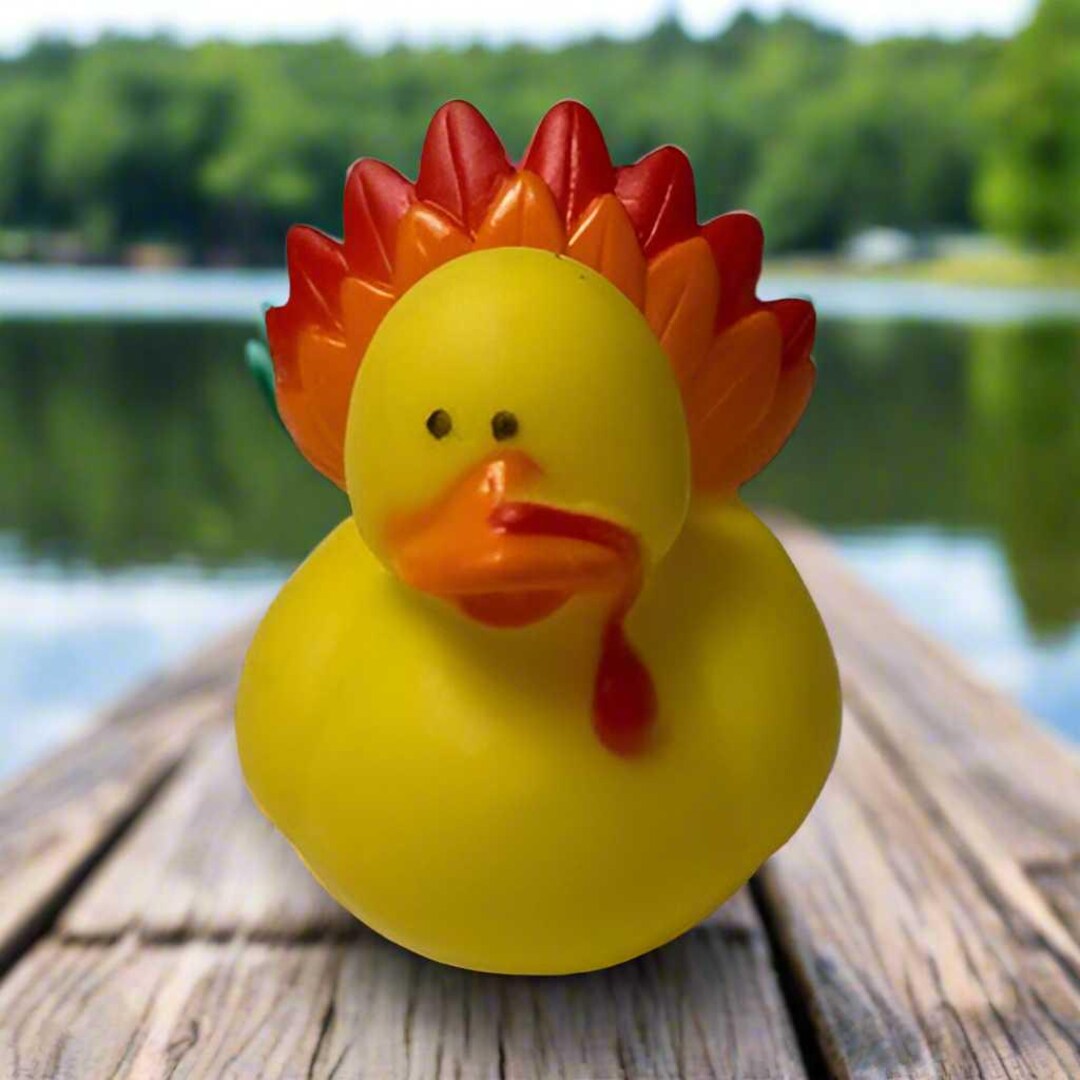 Thanksgiving Turkey Rubber Duck Cruise Ducks Kids Bath Toys Stress ...