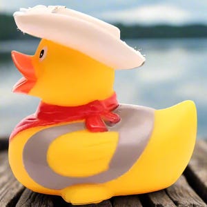 Cowboy Rubber Duck Cruise Ducks Kids Bath Toys Stress Relief Debugging ...