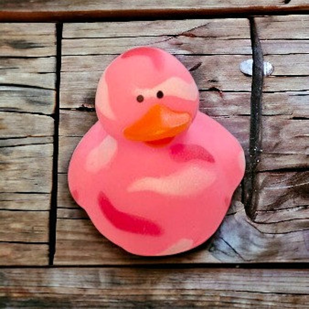 Camouflage Pink Rubber Duck Cruise Ducks Kids Bath Toys Stress Relief ...