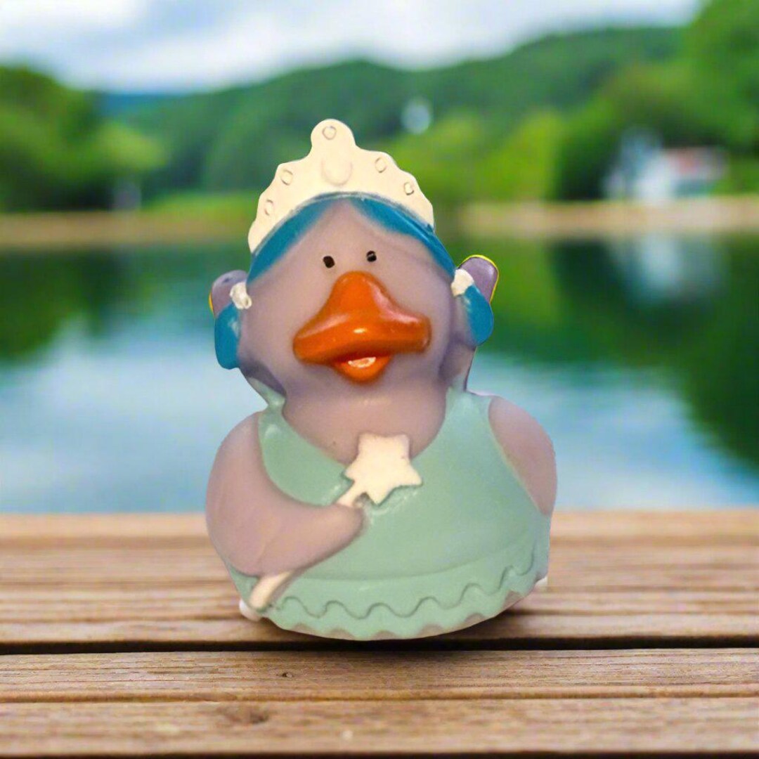 Fairy Princess Rubber Duck Cruise Ducks Kids Bath Toy Stress Relief ...