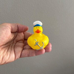 Anchor Navy Rubber Duck Cruise Ducks Kids Bath Toys Stress Relief ...