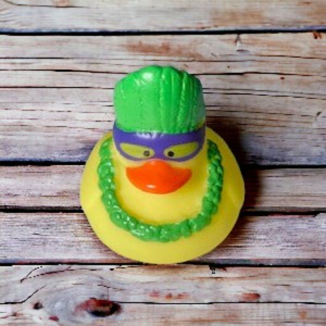 Green Mardi Gras Quacker, Rubber Ducky, Jeep Ducks Cruise Ducks Kids ...