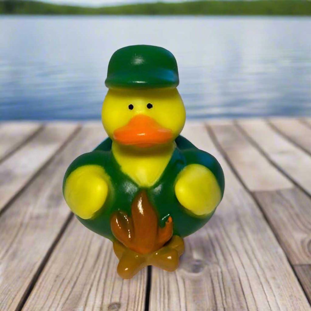 Campfire Camping Rubber Duck Cruise Ducks Kids Bath Toys Stress Relief ...