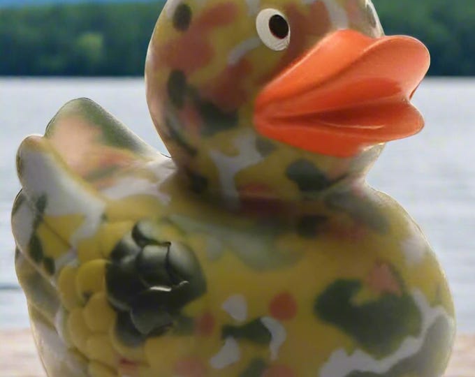 Camouflage Rubber Duck Cruise Ducks Kids Bath Toys Stress Relief ...