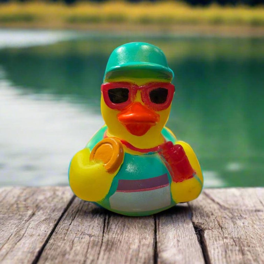 Marathon Runner Rubber Duck Runner Duck Gift for Triathlete Ducking ...