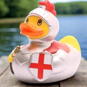 Knight Rubber Duck Cruise Ducks Kids Bath Toys Stress Relief Debugging ...
