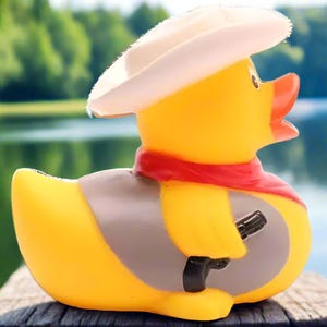Cowboy Rubber Duck Cruise Ducks Kids Bath Toys Stress Relief Debugging ...