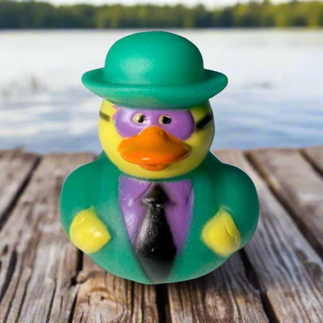 The Riddler Rubber Duck Cruise Ducks Kids Bath Toy Stress Relief ...