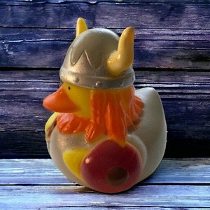 Big Red Viking Rubber Duck Cruise Ducks Ducky Kids Toys Bath Toys Quack ...