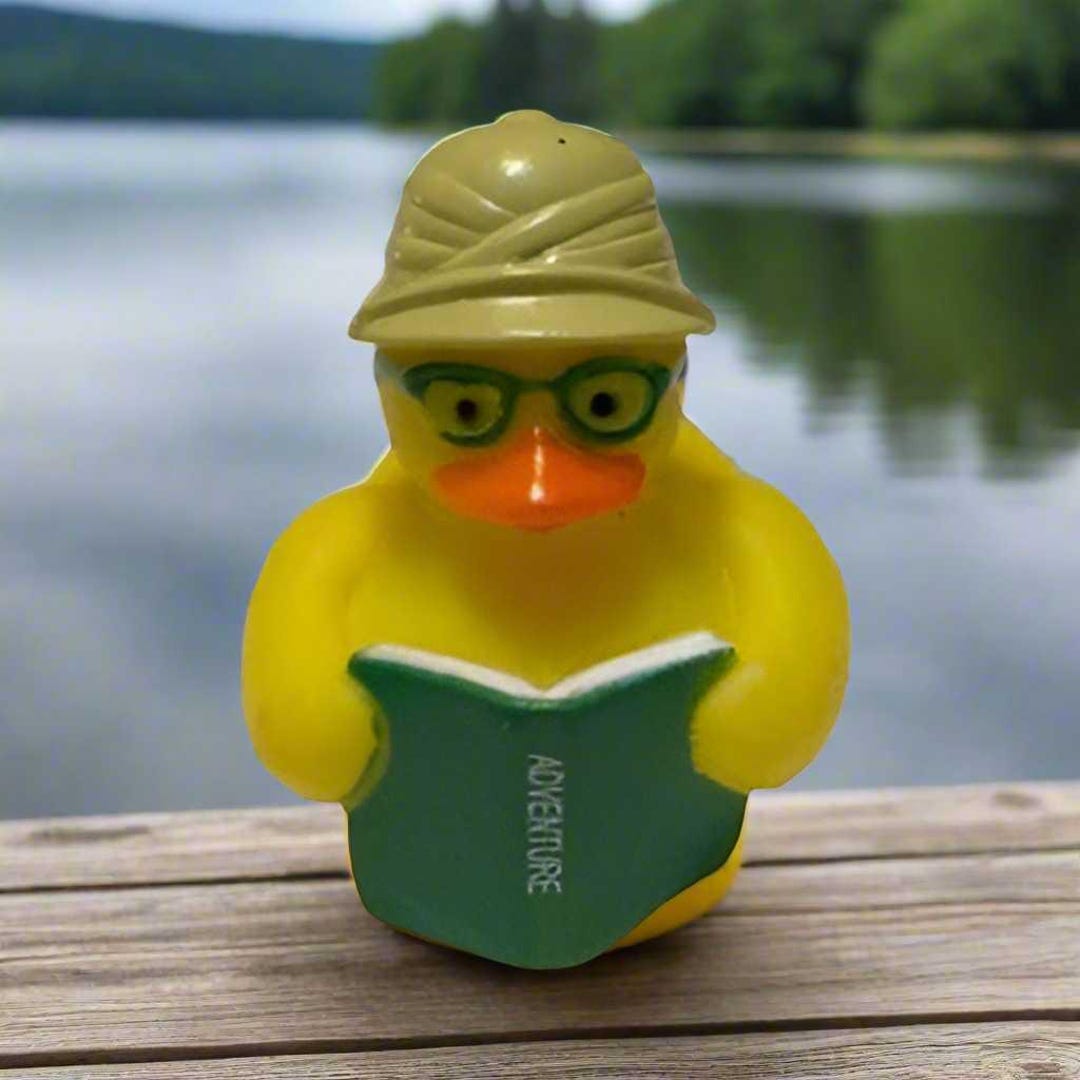 Book Club Adventure Novel Rubber Duck Cruise Ducks Kids Bath Toys ...