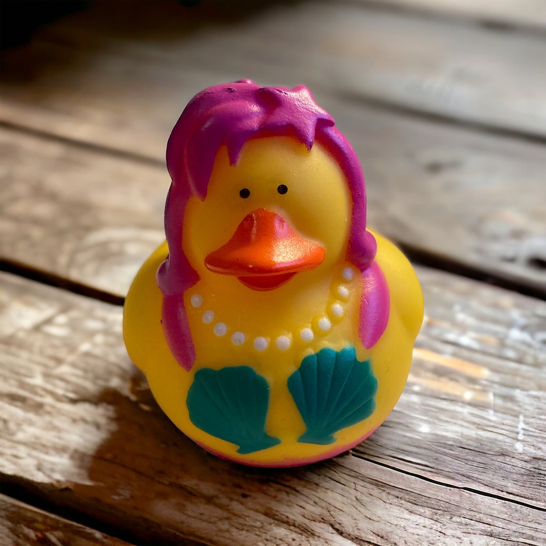 Mermaid Oceana Rubber Duck Cruise Ducks Kids Bath Toy Stress Relief ...