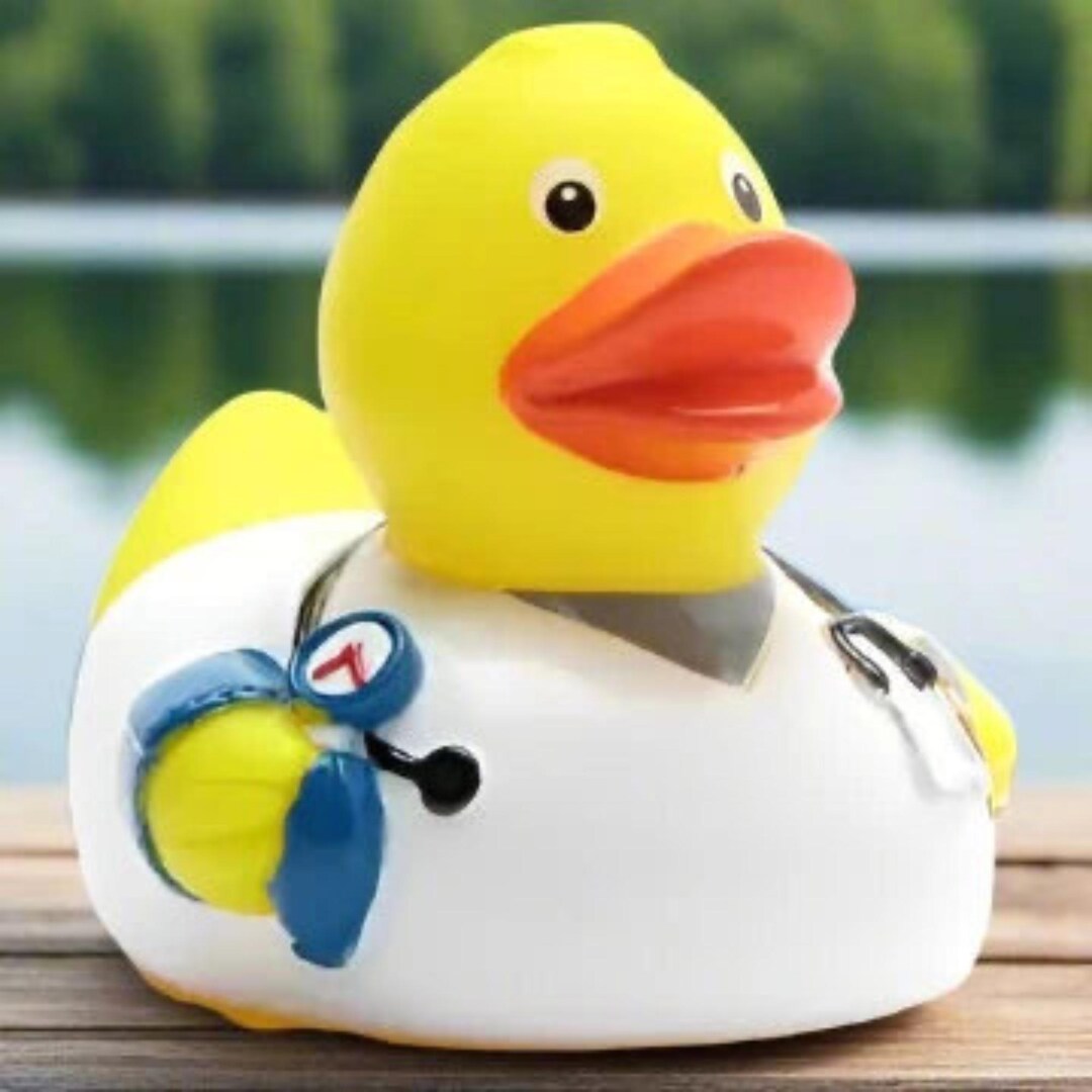 Doctor Male Rubber Duck Cruise Ducks Kids Bath Toys Stress Relief ...