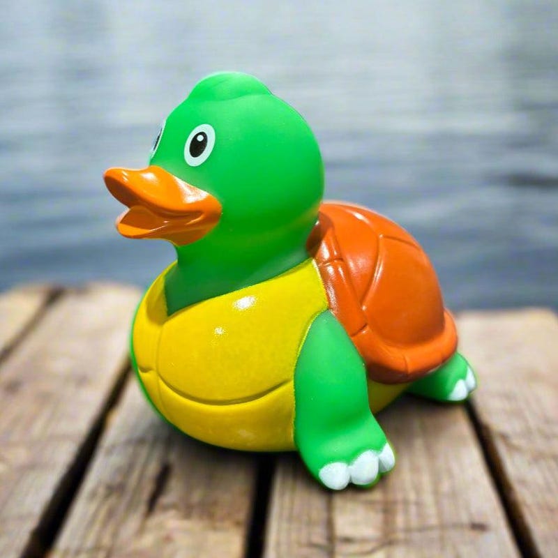 Rubber Ducky in the Sea - Etsy