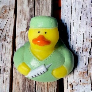 Doctor Syringe Rubber Duck Cruise Ducks Ducky Kids Toys Bath Toys Quack ...