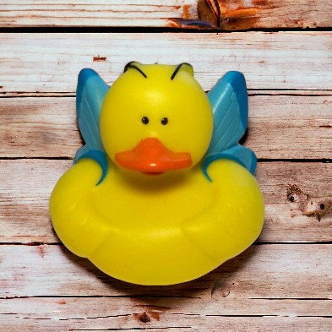Butterfly Blue Rubber Ducky Cruise Ducks Kids Bath Toys Stress Relief ...