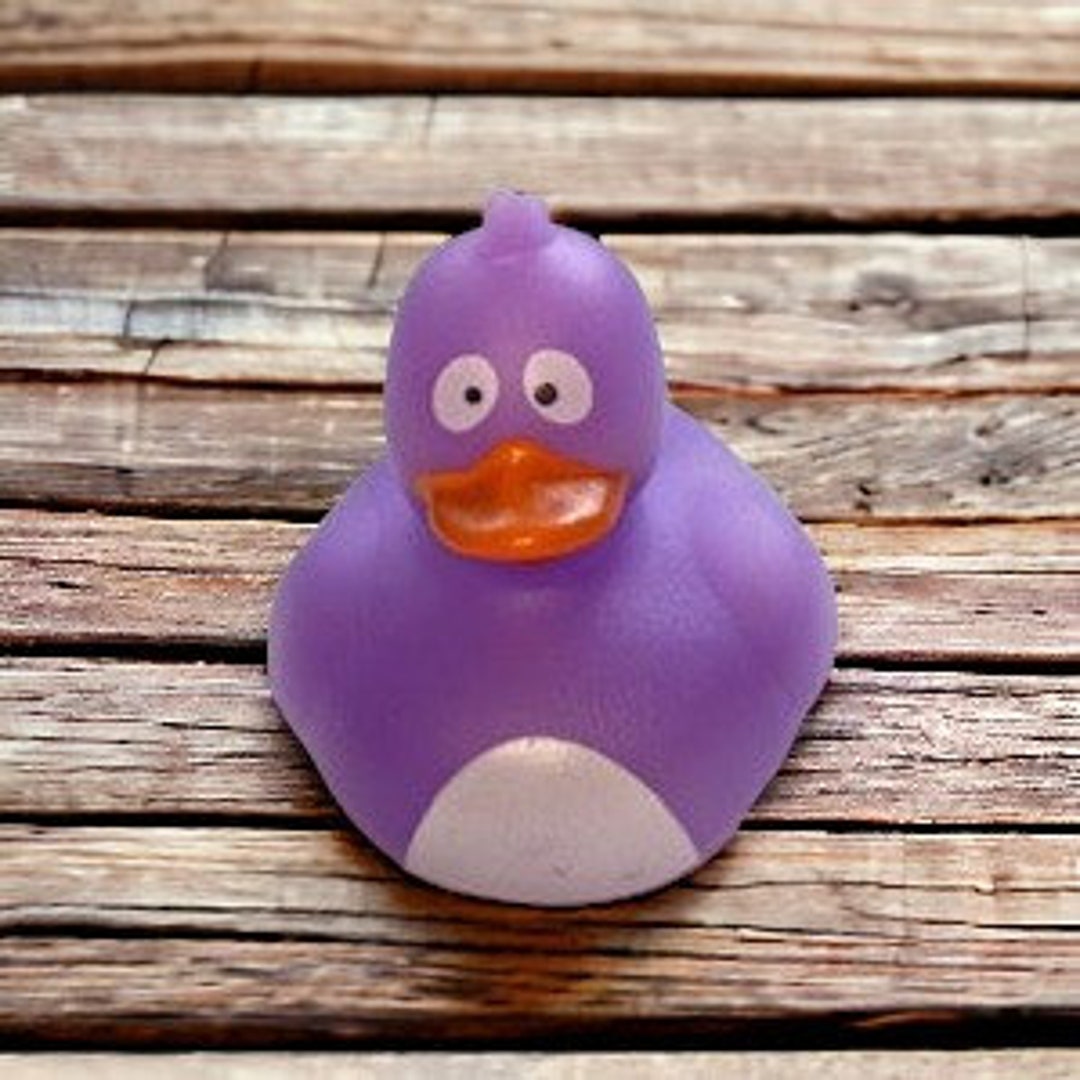 Crazy Eyed Purple Rubber Duck Cruise Ducks Ducky Kids Toys Bath Toys ...
