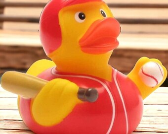 Baseball World Series Rubber Duck Cruise Ducks Ducky Kids Toys Bath ...