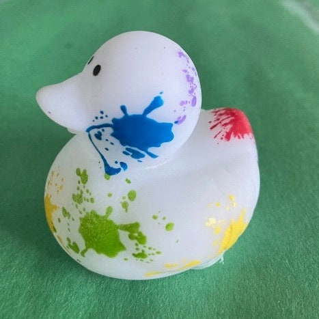 Paint Splatter Quacker Rubber Ducky Jeep Ducks Cruise Ducks Ducky Kids ...