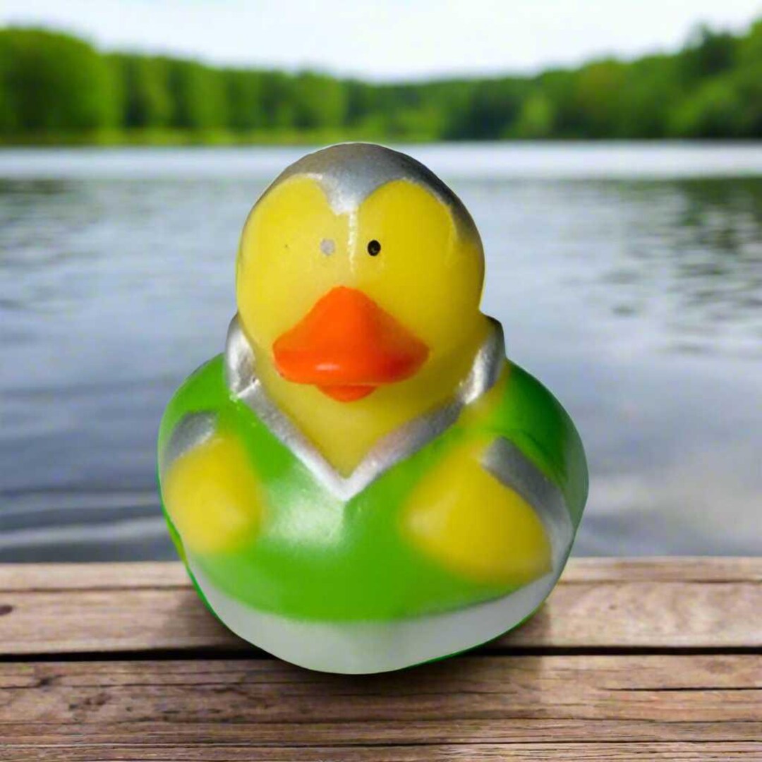 Star Trek Green Rubber Duck Cruise Ducks Kids Bath Toy Stress Relief ...