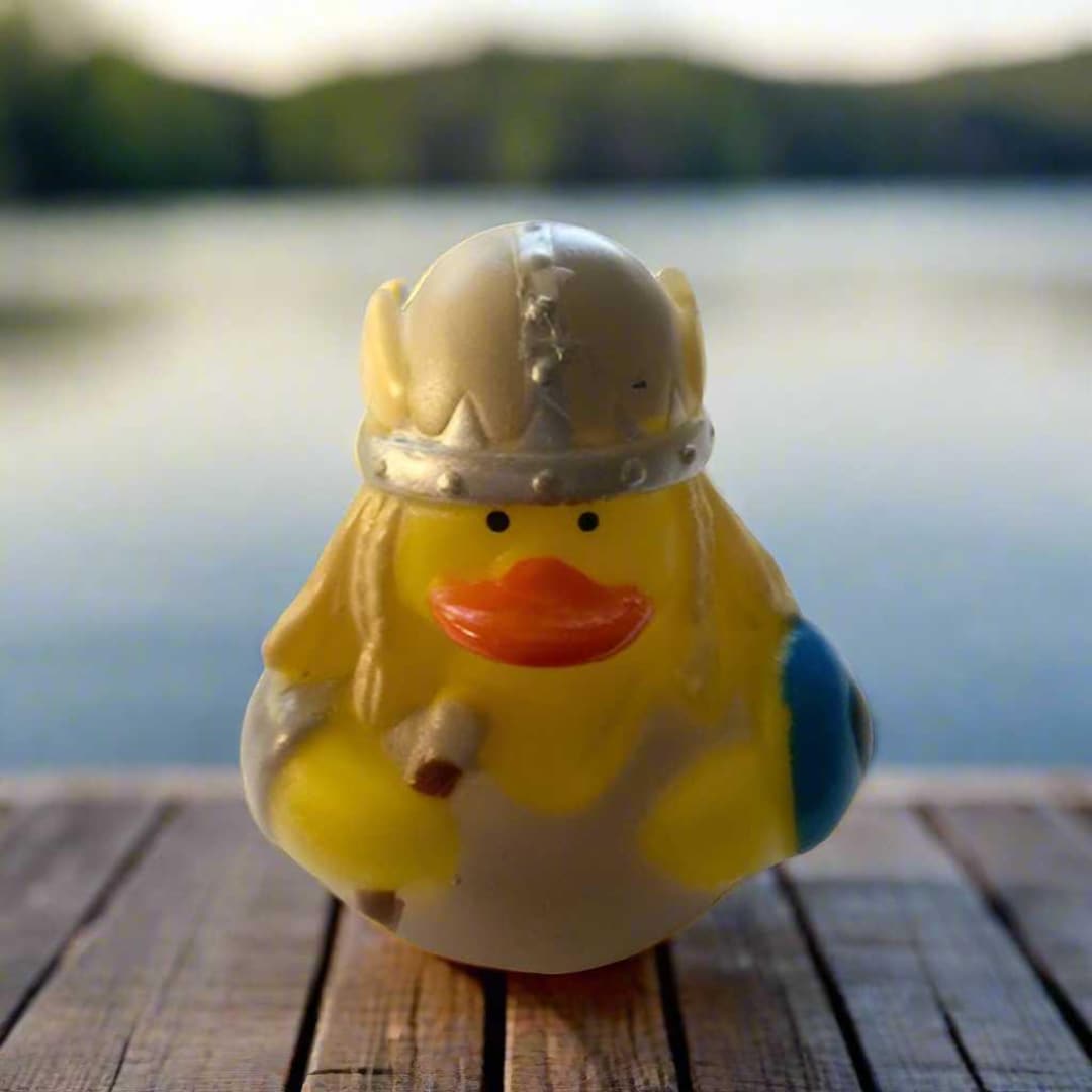 Helga Viking Rubber Duck Cruise Ducks Kids Bath Toy Stress Relief ...