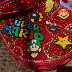 Super Mario Themed Clogs - Etsy