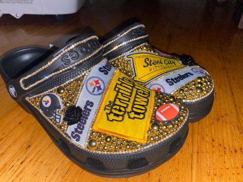 Football Themed Clogs - Etsy