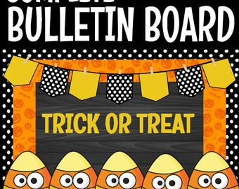 Our Class is a Treat Bulletin Board Kit Halloween Classroom Decor Candy ...