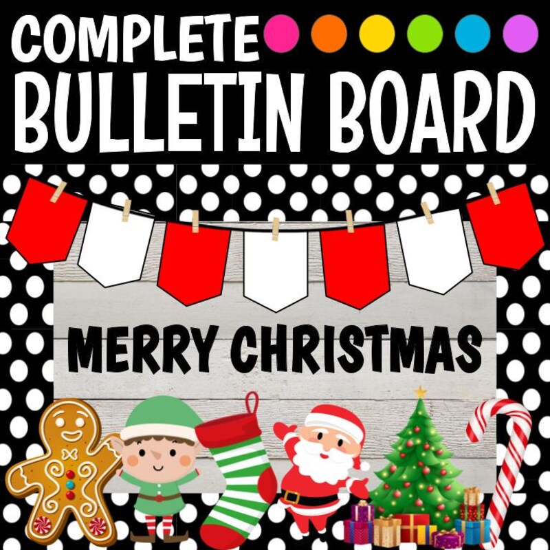 Christmas Bulletin Boards - Etsy
